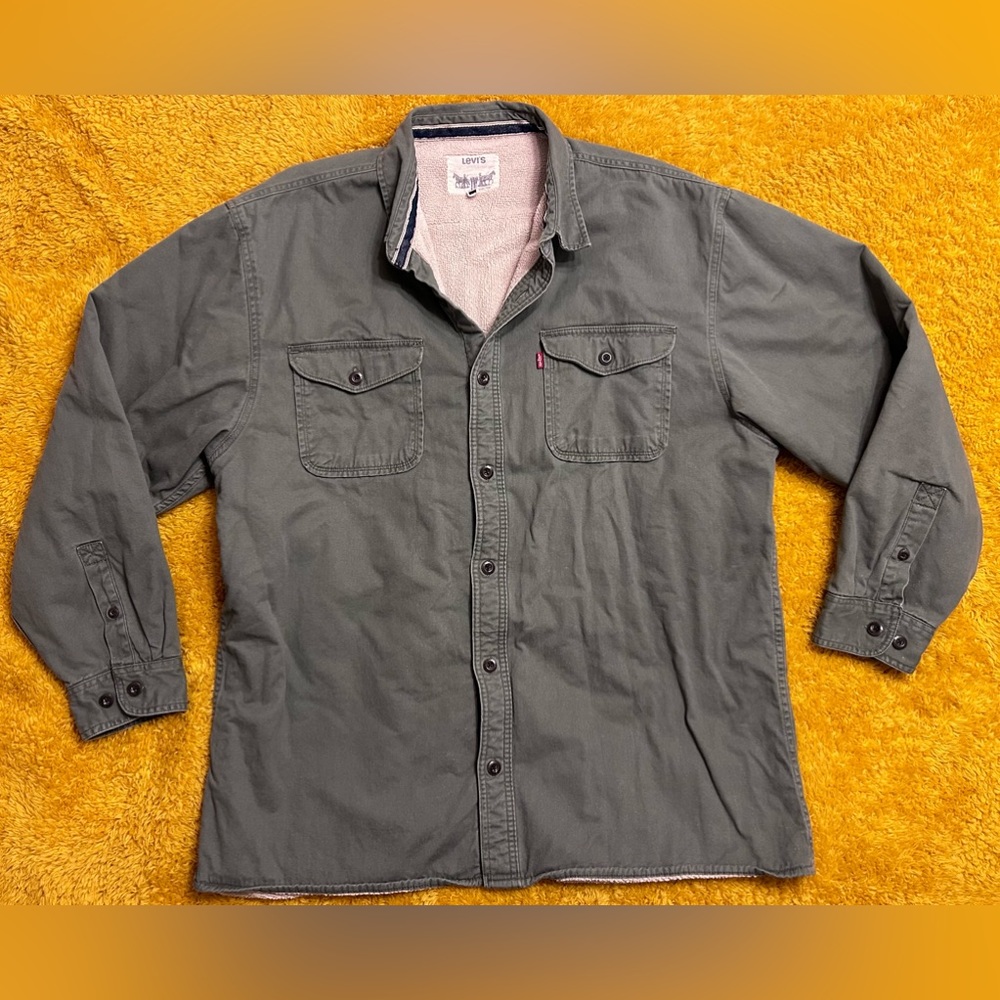 Levi’s Sherpa Lined Shirt Jacket - Gem